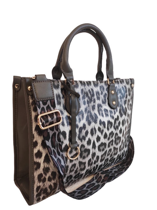 ΓΥΝΑΙΚΕΙΑ ΤΣΑΝΤΑ ΩΜΟΥ ANIMAL PRINT - etsantaki.gr