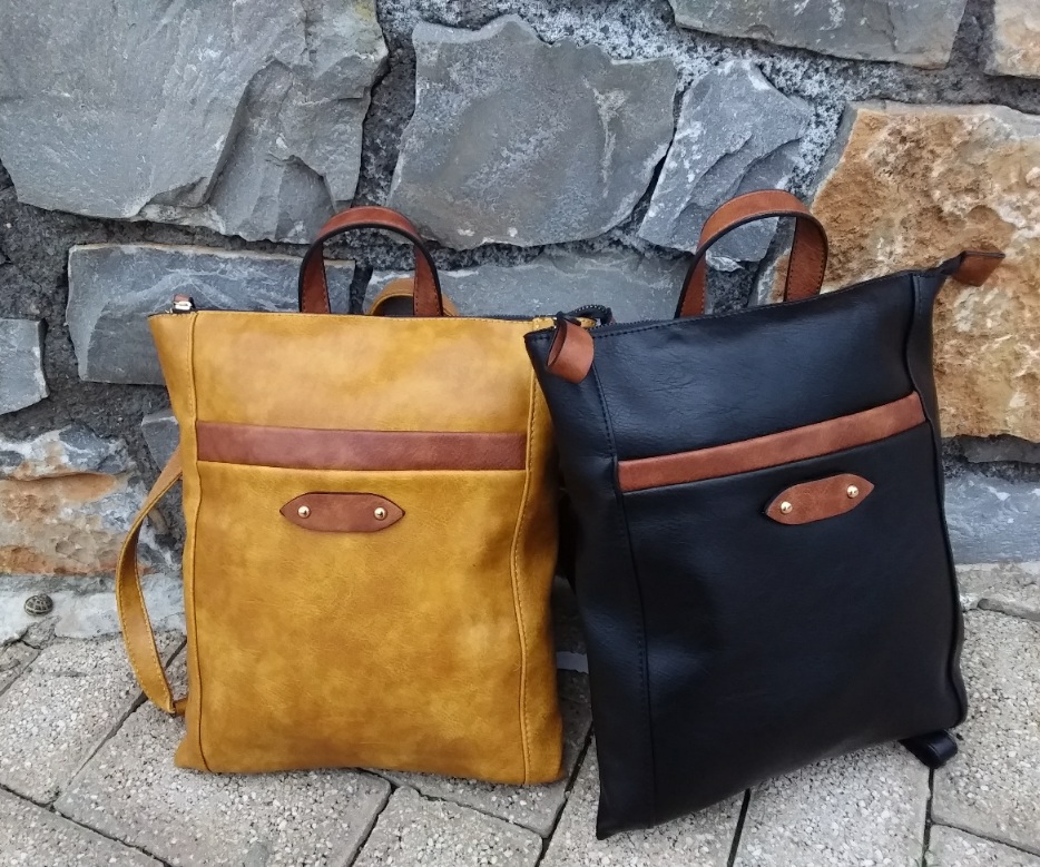 ΓΥΝΑΙΚΕΙΟ ΣΑΚΙΔΙΟ ΠΛΑΤΗΣ BACKPACK ΜΑΥΡΟ ΜΕ ΤΑΜΠΑ - etsantaki.gr